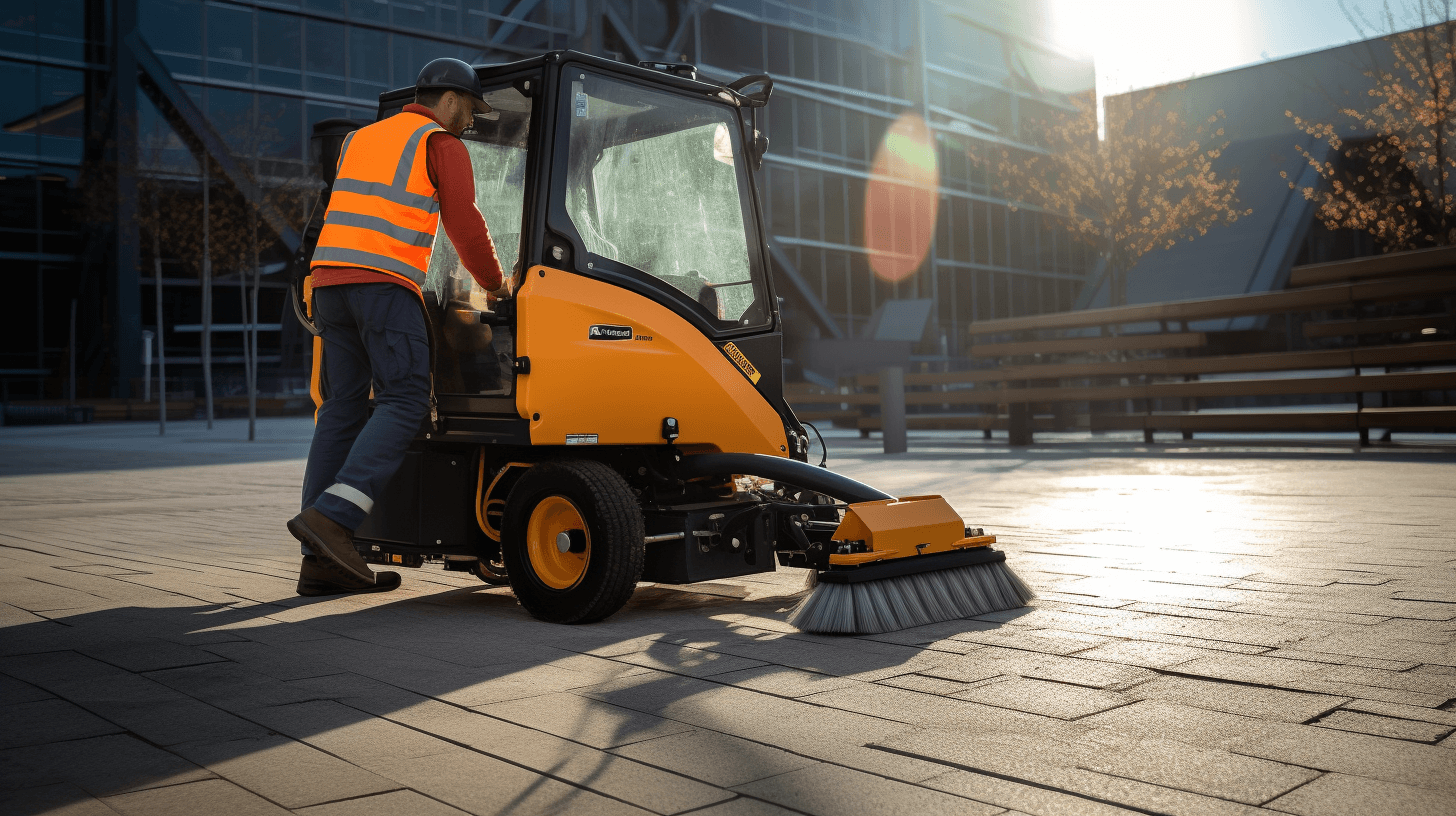 Enhancing Construction Site Safety with Sweeper Rentals